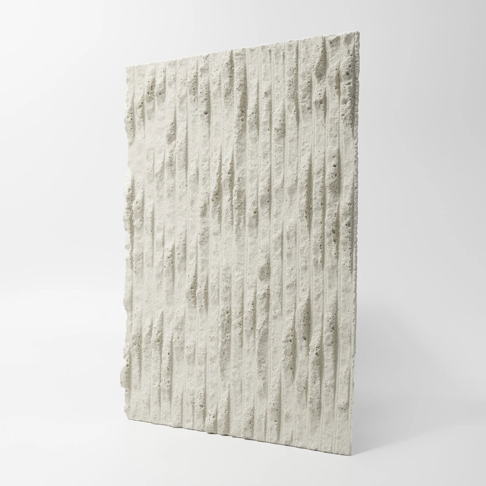 Buy Beige Ridged Stone Attico Flexi Stone Panel Online | Danube Decor